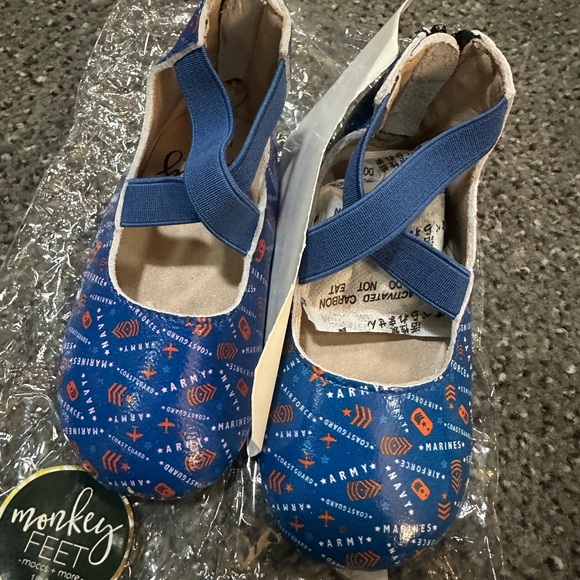 Monkey Feet | Shoes | Monkey Feet Blue Us Armed Forces Dress Shoes With ...